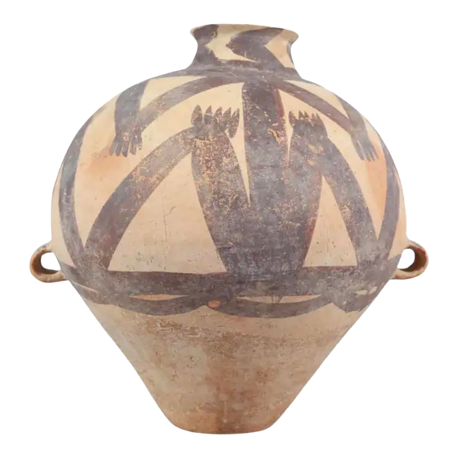 Chinese Painted Pottery Jar, Majiayao Culture, Machang Period #1 | Chairish