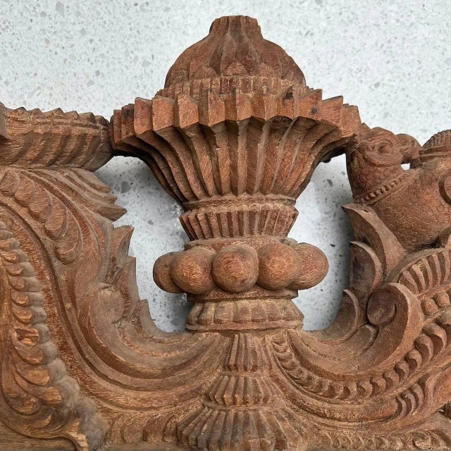 18th Century Antique Hardwood Indian Temple / Chariot Architectural ...