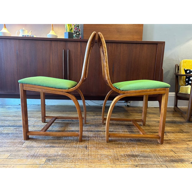 Vintage Art Deco Gilbert Rohde Dining Chairs for Heywood Wakefield ...