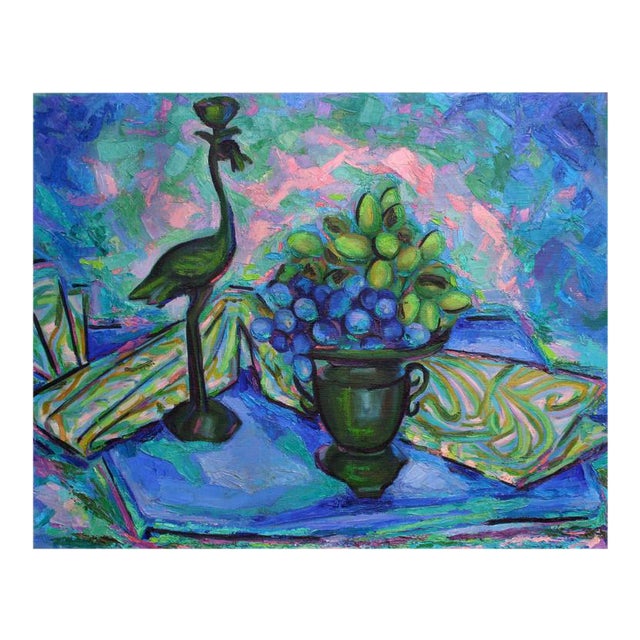 Study in Green & Blue | Chairish