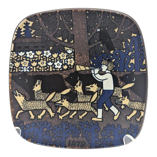 1979 Arabia Finland "Kalevala" Annual Decorative Plate Designed by ...