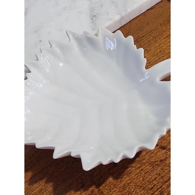 1980s Limoges Leaf Trinket Dish, Oil Dish, Butter Dish, Soap Dish ...
