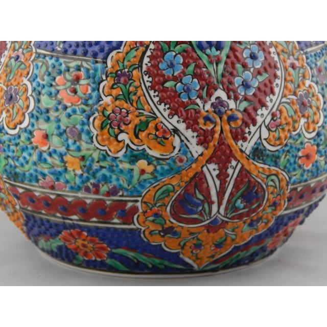 Turkish Ceramic Vase | Chairish