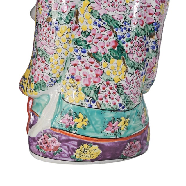 Chinese Fu Lu Shou Feng Shui Gods Figurines Lot of 3 | Chairish