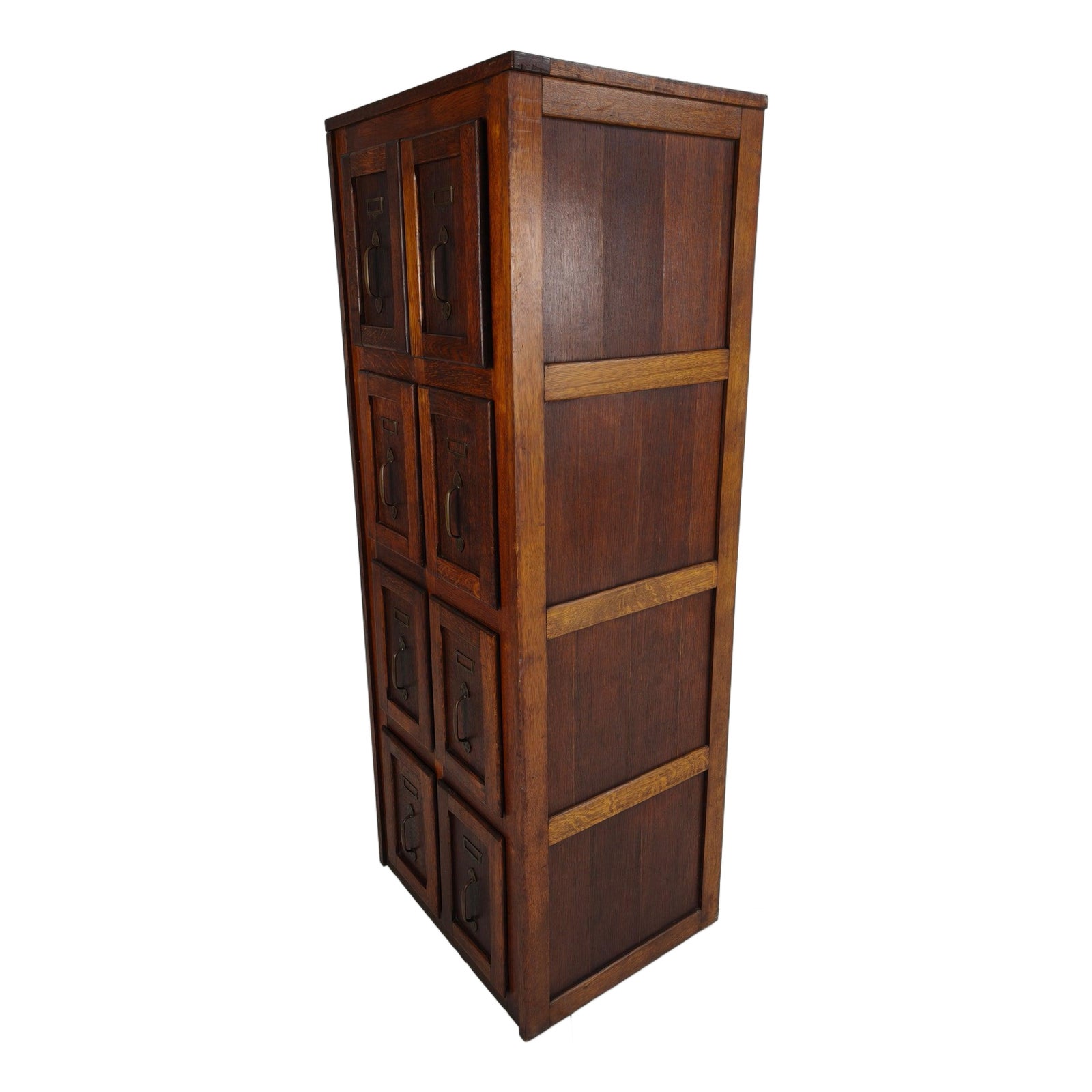 Antique Oak Filing Cabinet, 1900s-1920s | Chairish