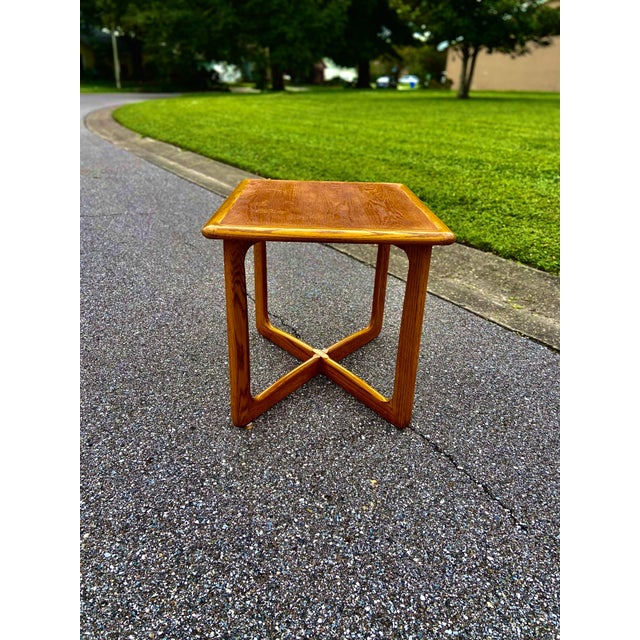 Lane Perception Rectangular Side Table | Chairish