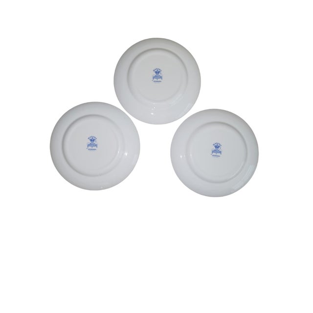 Mid 20th Century Mason's Trio of Plates | Chairish