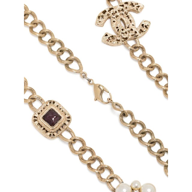 Chanel Cc Chain Necklace | Chairish
