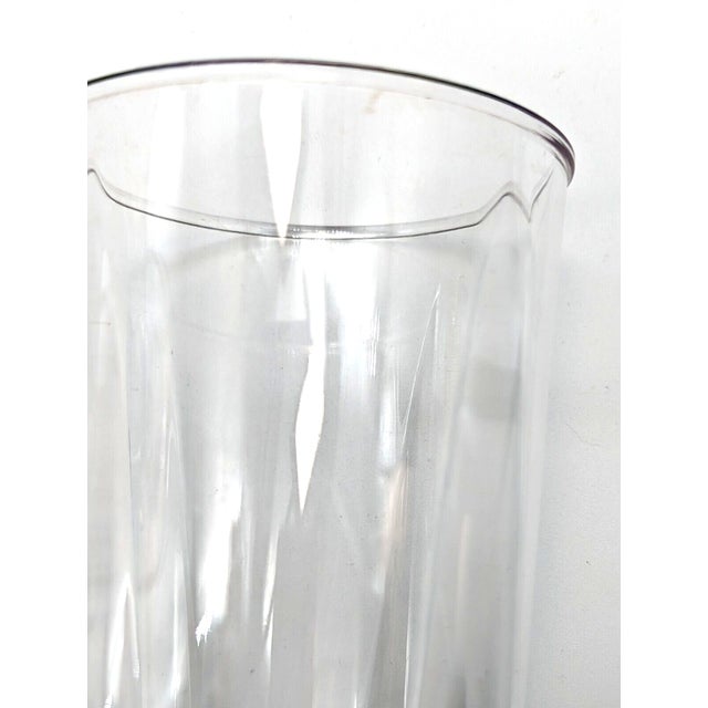 1990s Merritt International Teardrop Acrylic Rainbow Pitcher Set With ...