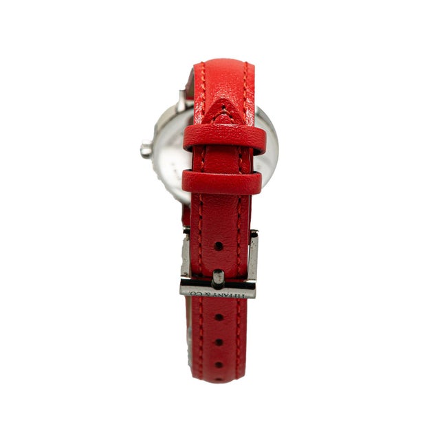 Tiffany Quartz Sterling Silver Atlas Watch | Chairish