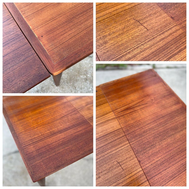 Hundevad Extending Game or Dining Table With Reversible Tabletop Leaf ...