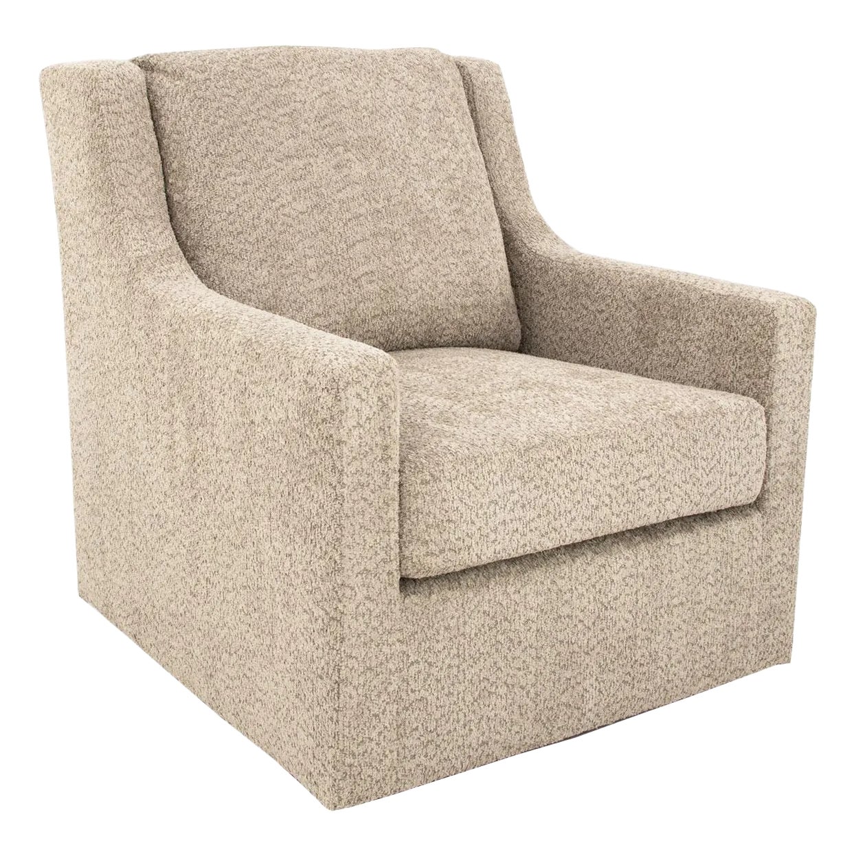 Luna Swivel Chair Desert | Chairish