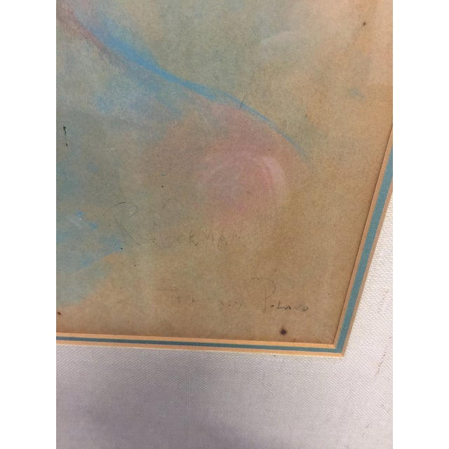 R.C. Gorman Signed Pastel | Chairish