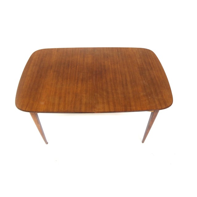 Vintage Danish Extendable Oval Table in Teak, 1960s | Chairish