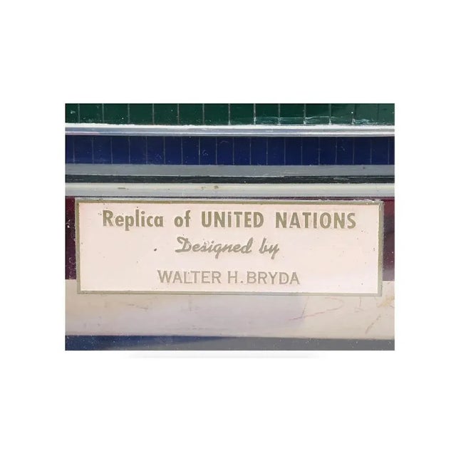 United Nations Scale Model by W. Bryda Circa 1965 | Chairish
