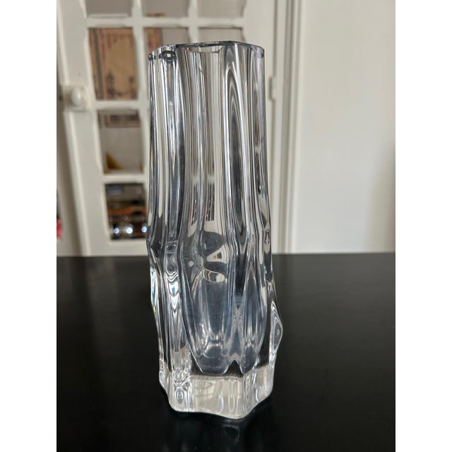 Daum Glass Vase by Jean Daum for Daum, 1960s | Chairish