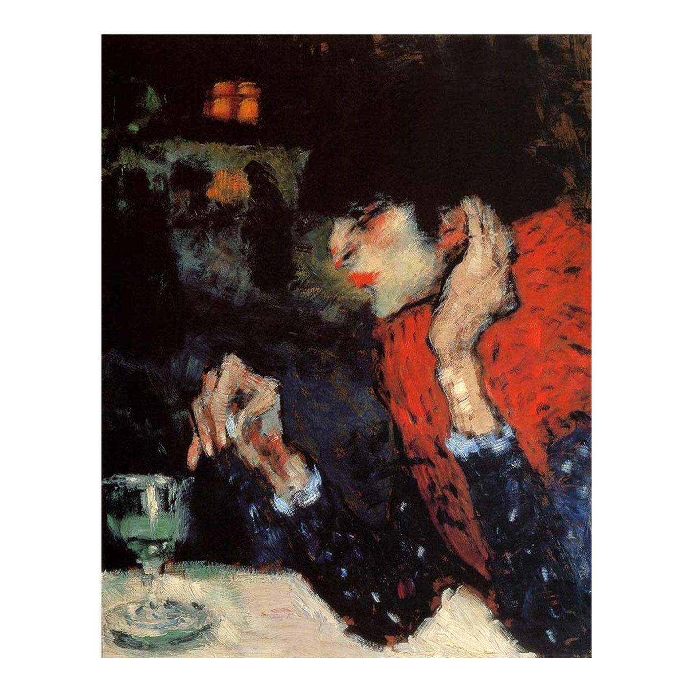 Picasso the Absinthe Drinker Giclee Numbered Edition | Chairish