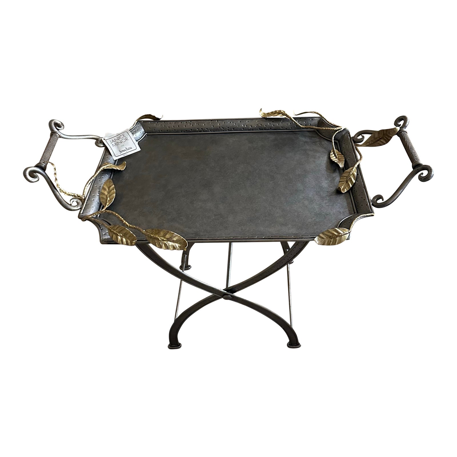 Janice Minor Decorative Tray Table Neiman Marcus | Chairish