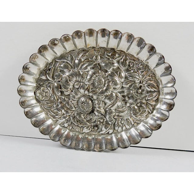 Small Silver Plate Dish | Chairish