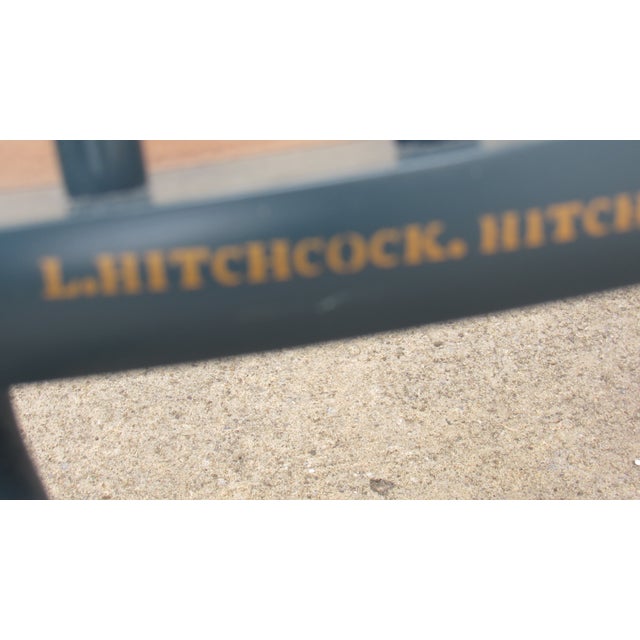 1980s Hitchcock Blue Farmhouse Dining Room Kitchen Chairs- Set of 6 ...