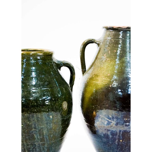 1950s Green Glazed Vessel From Greece | Chairish