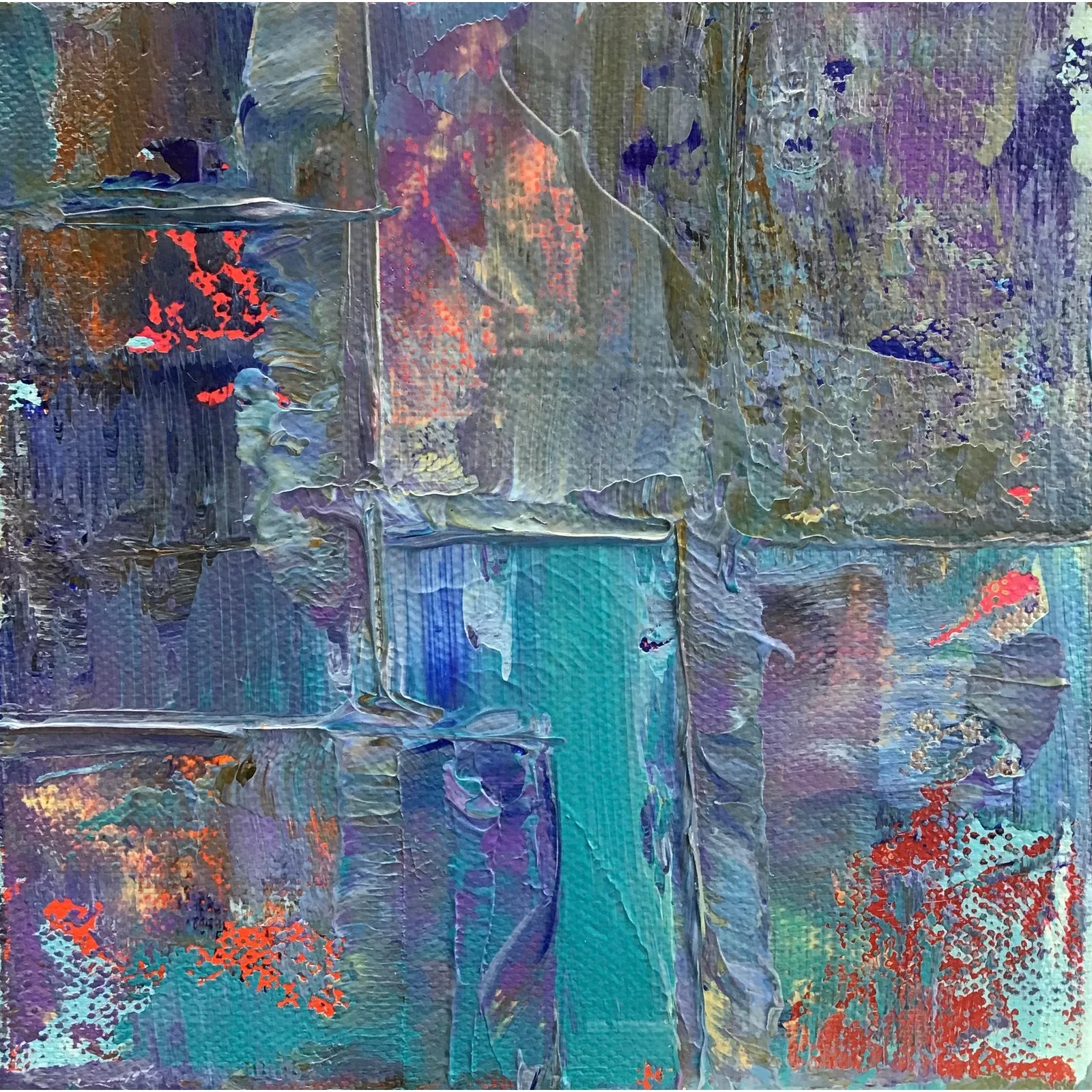 “Boundaries” Original Abstract Acrylic Painting on Stretched Canvas ...