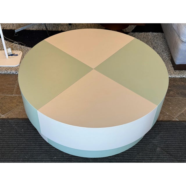 1990's Peter Gutkin Postmodern Formica Coffee Table | Chairish