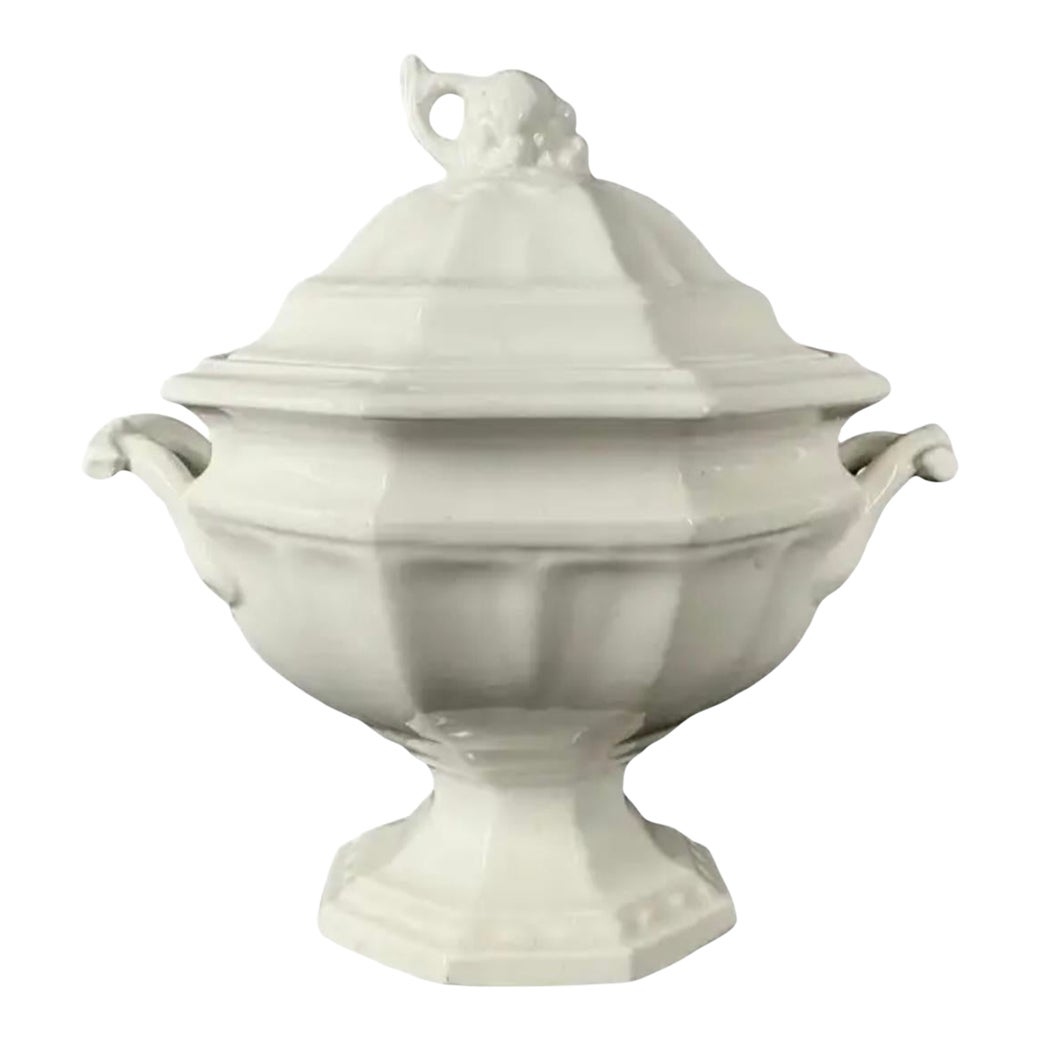 Ironstone Soup Tureen With Lid | Chairish