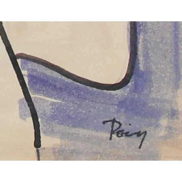 Raphael Roig Legs and Feet, Ink on Paper Drawing, Circa 1960s | Chairish