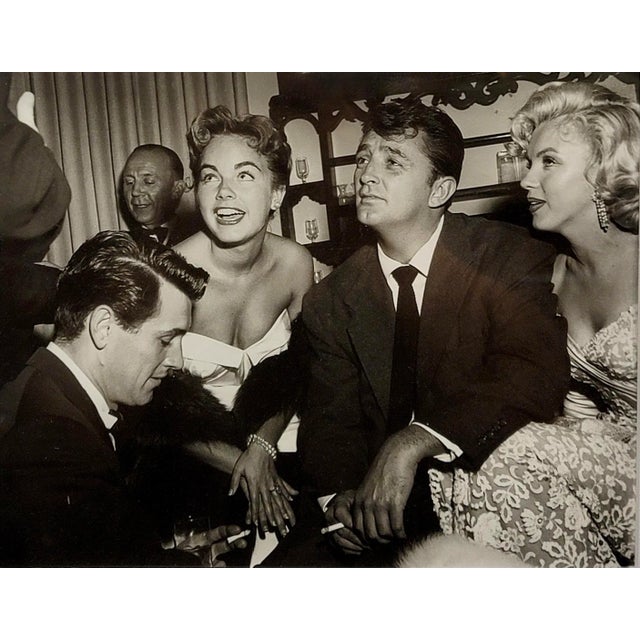 Marilyn Monroe,Rock Hudson,Robert Mitchum-Rare 1953 Photograph by ...