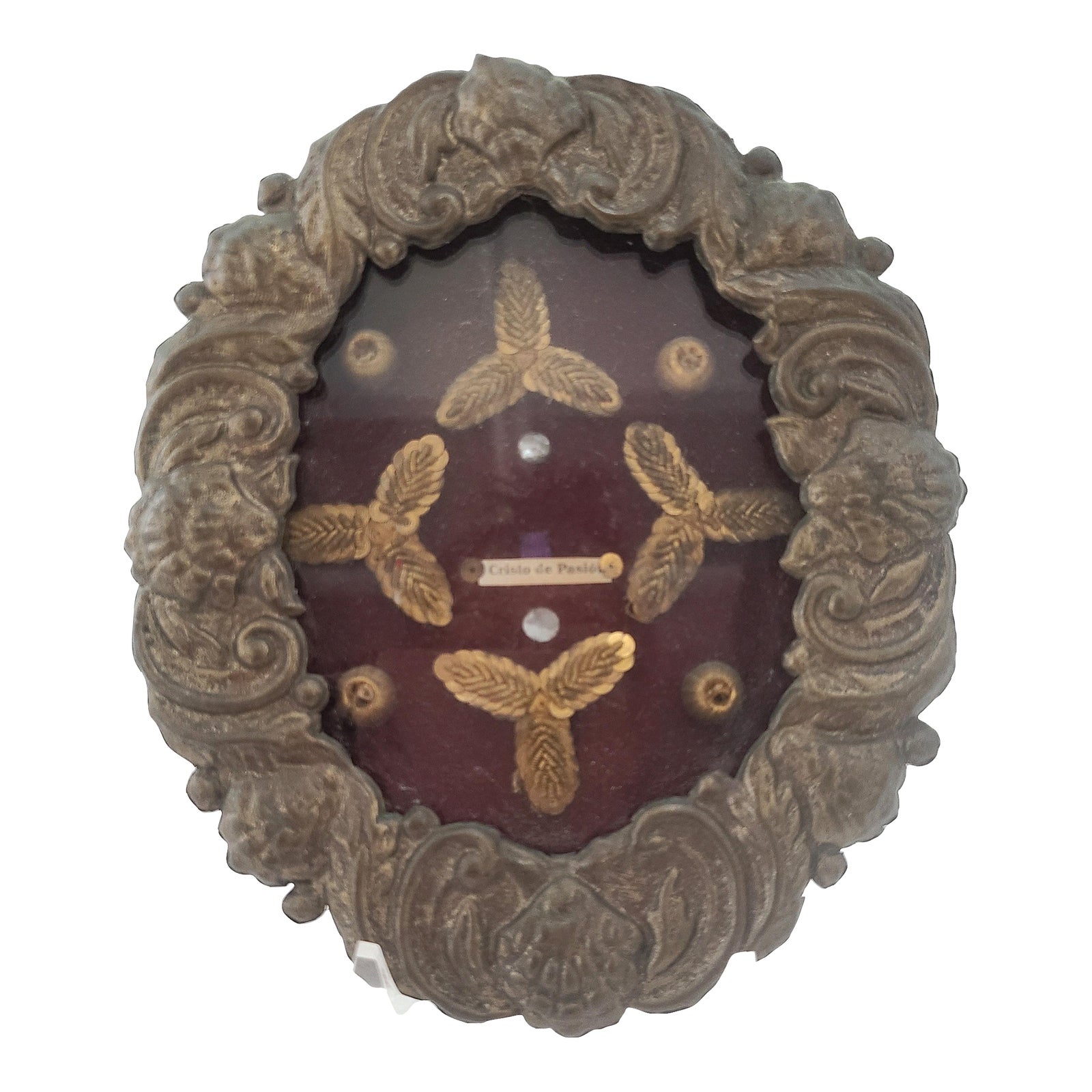 Circa 1790-1850 Spanish Reliquary "El Cristo Pasion" | Chairish