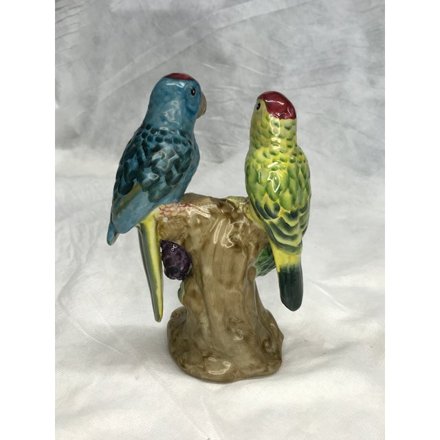 Vintage Parakeet Figurine | Chairish