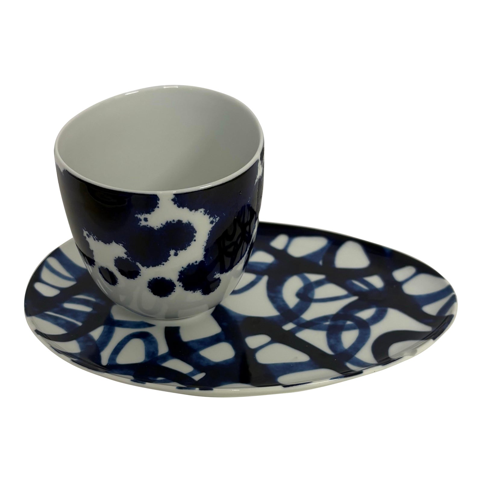 1990s Como by Paola Navone for Crate & Barrel Asymmetrical Cup and ...