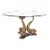 Mid Century Brass Koi Dining Table | Chairish