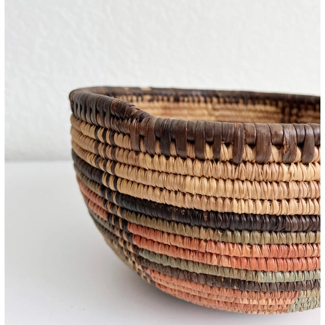 Late 20th Century Nigerian Hausa Basket | Chairish