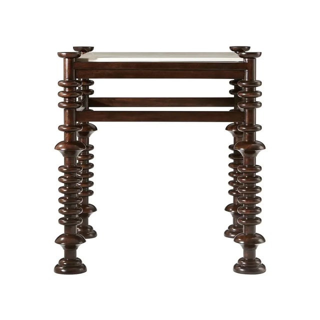 Modern Baroque Accent Table | Chairish
