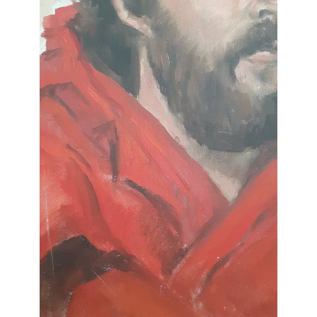 Mid Century Russian Cossack Painting | Chairish