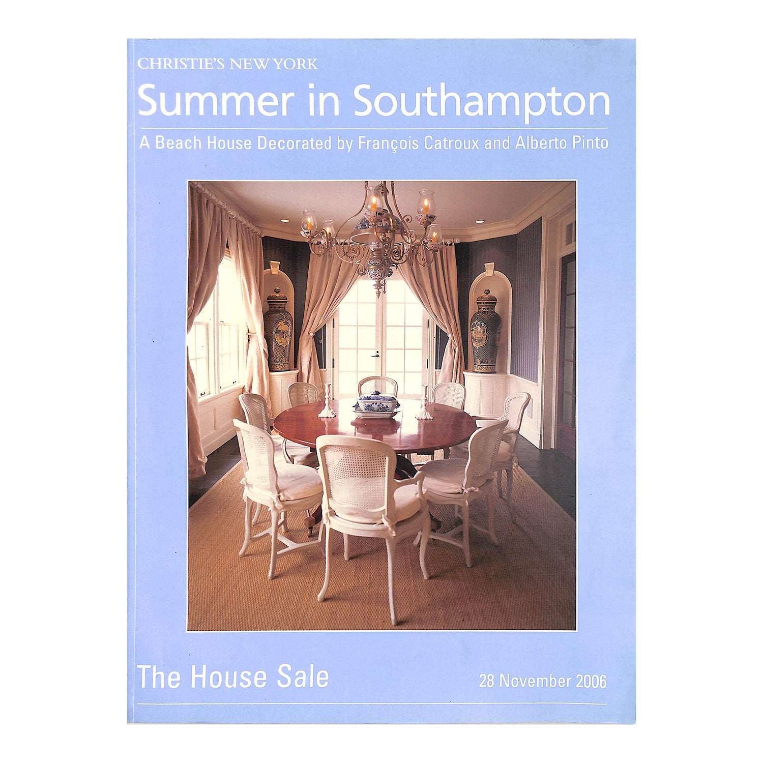 Summer in Southampton, a Beach House Decorated by Francois Catroux and ...