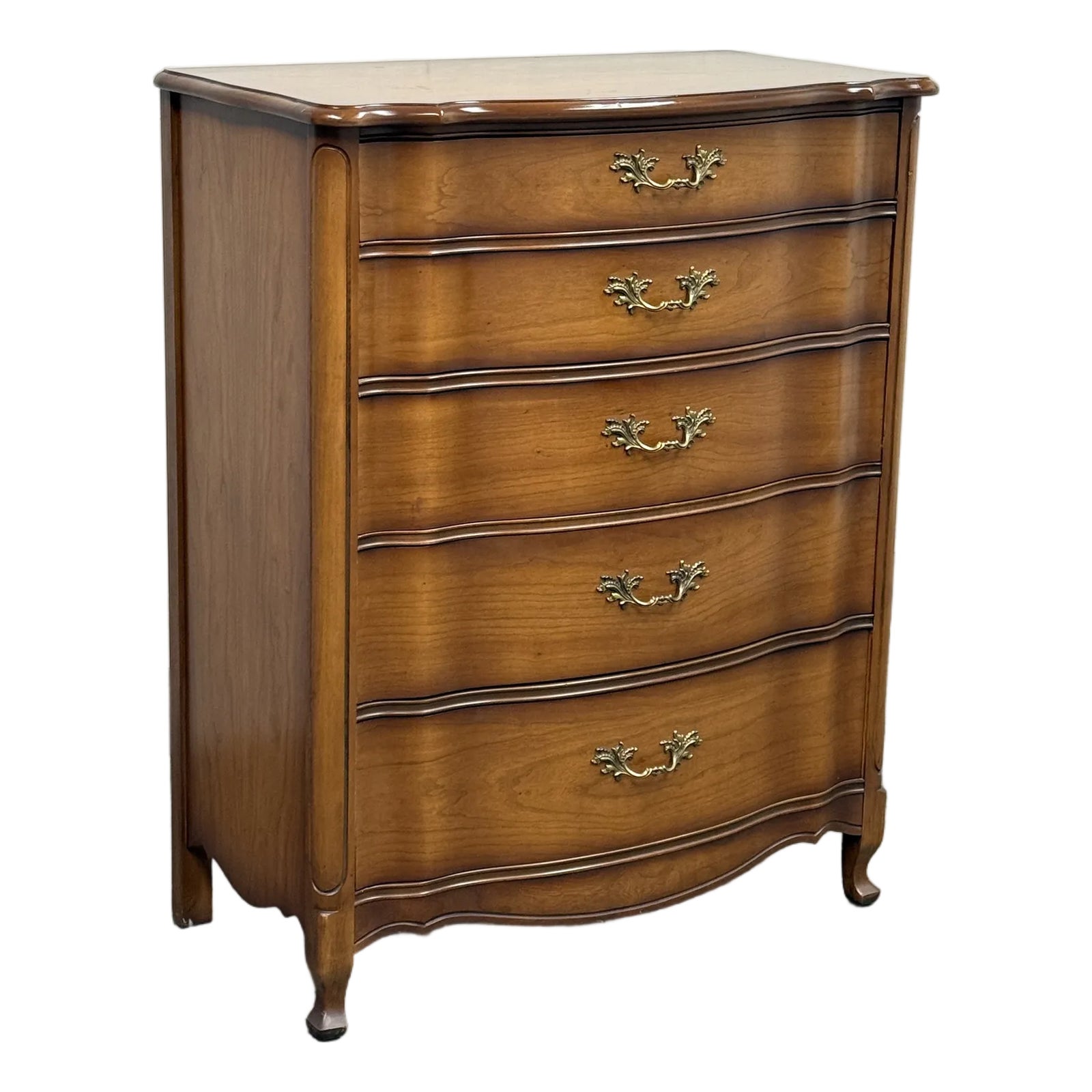 Mid 20th Century American Drew Chest of Five Drawers | Chairish