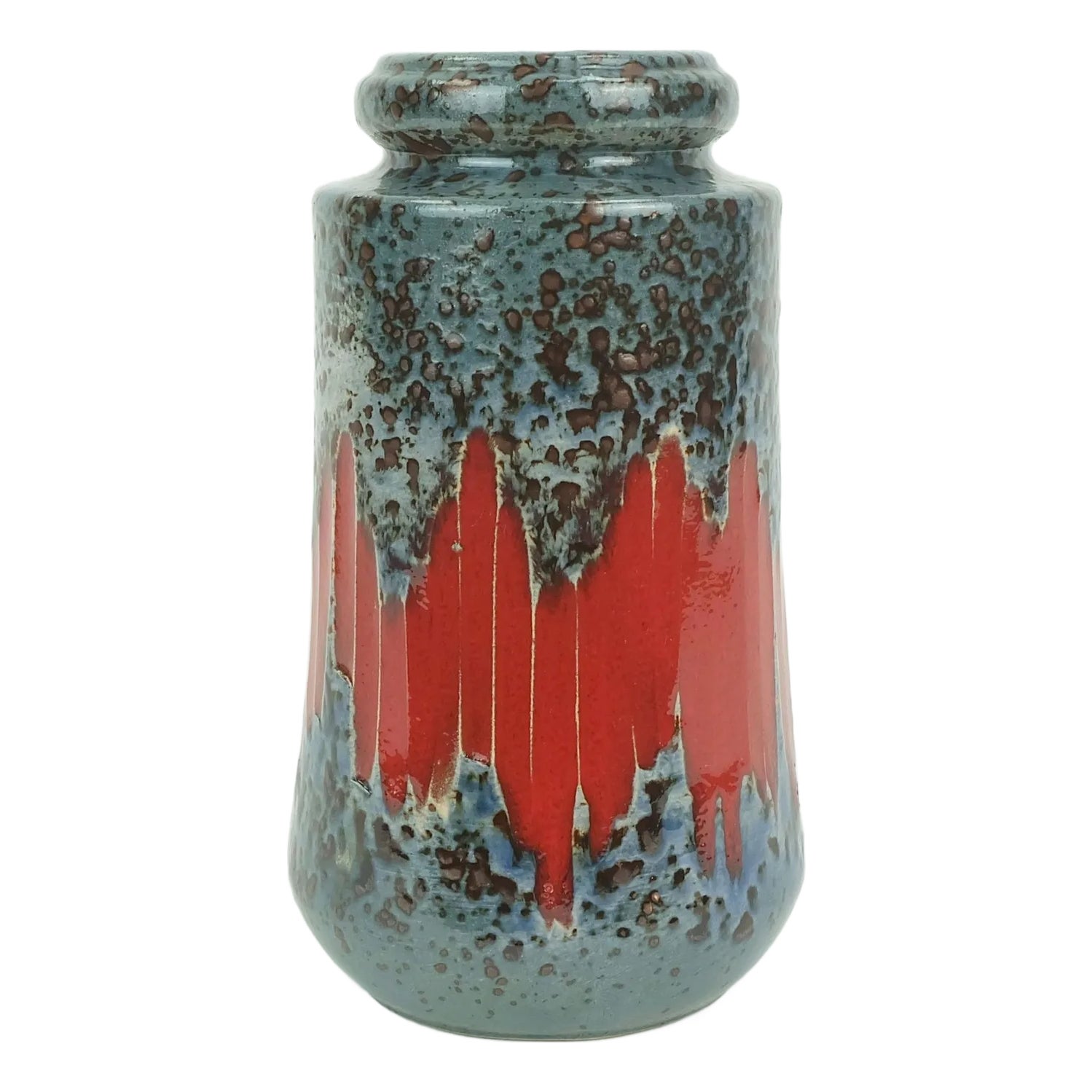 Vintage West German Vase with Lora Decor Model 549-21 from Scheurich ...