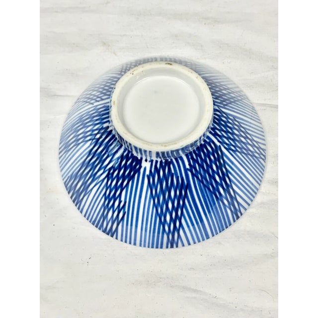 Vintage Blue and White Small Bowl | Chairish
