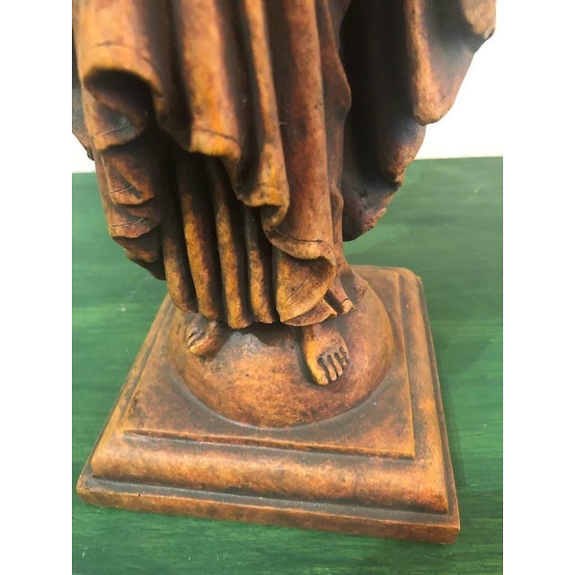 19th Century Angel Standing Statue | Chairish