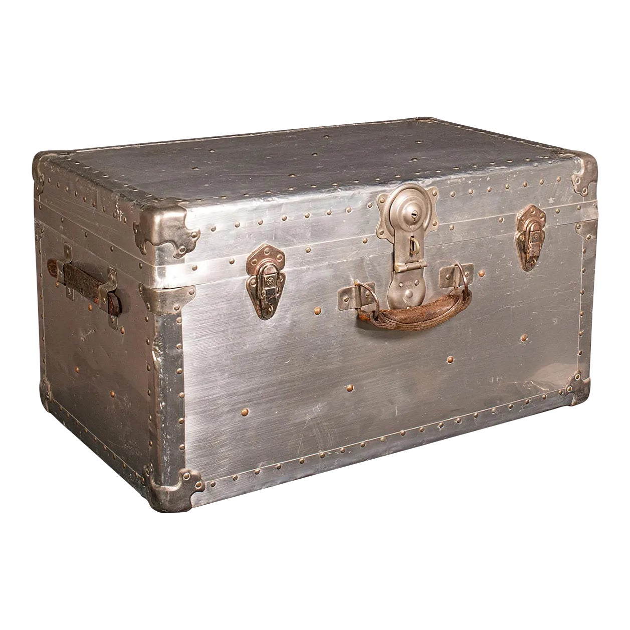 1910's Antique Shipping Trunk | Chairish