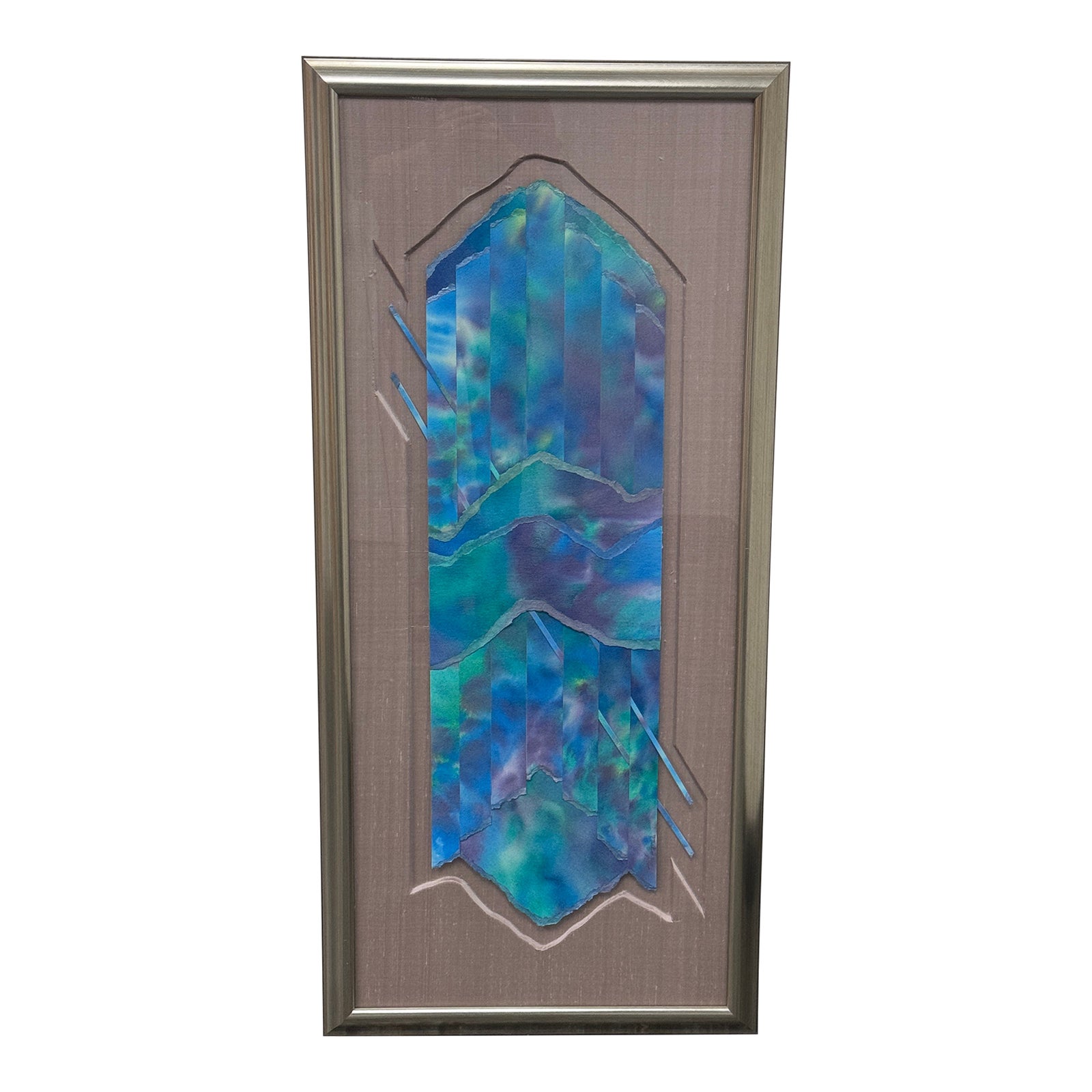 Original Post Modern Artwork Watercolor | Chairish