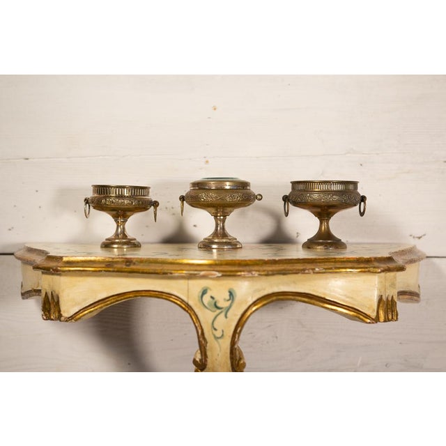 Art Nouveau Brass Risers, 1920s, Set of 3 | Chairish