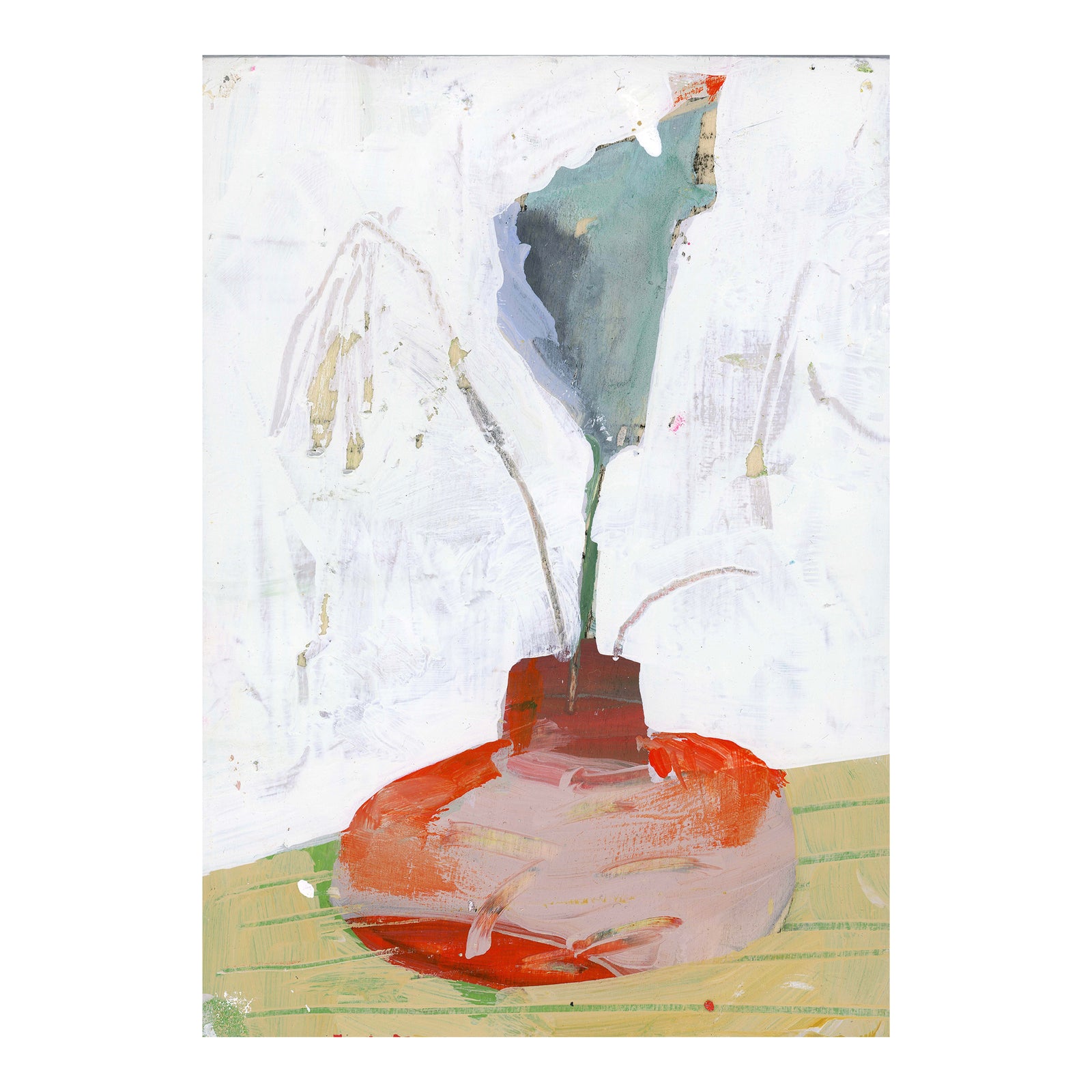 "My Quiet Friends" Original Abstract Floral Acrylic Painting by Donna ...