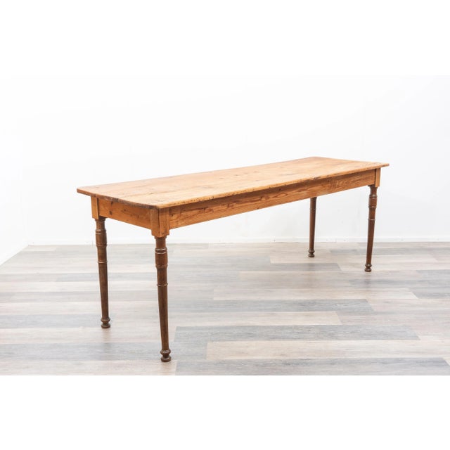 Large Vintage French Pub Table, 1930s | Chairish