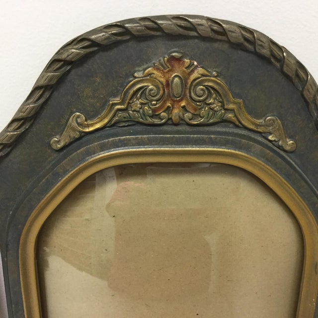 1800s French Antique Wood Picture Frames With Curved Glass - a Pair ...