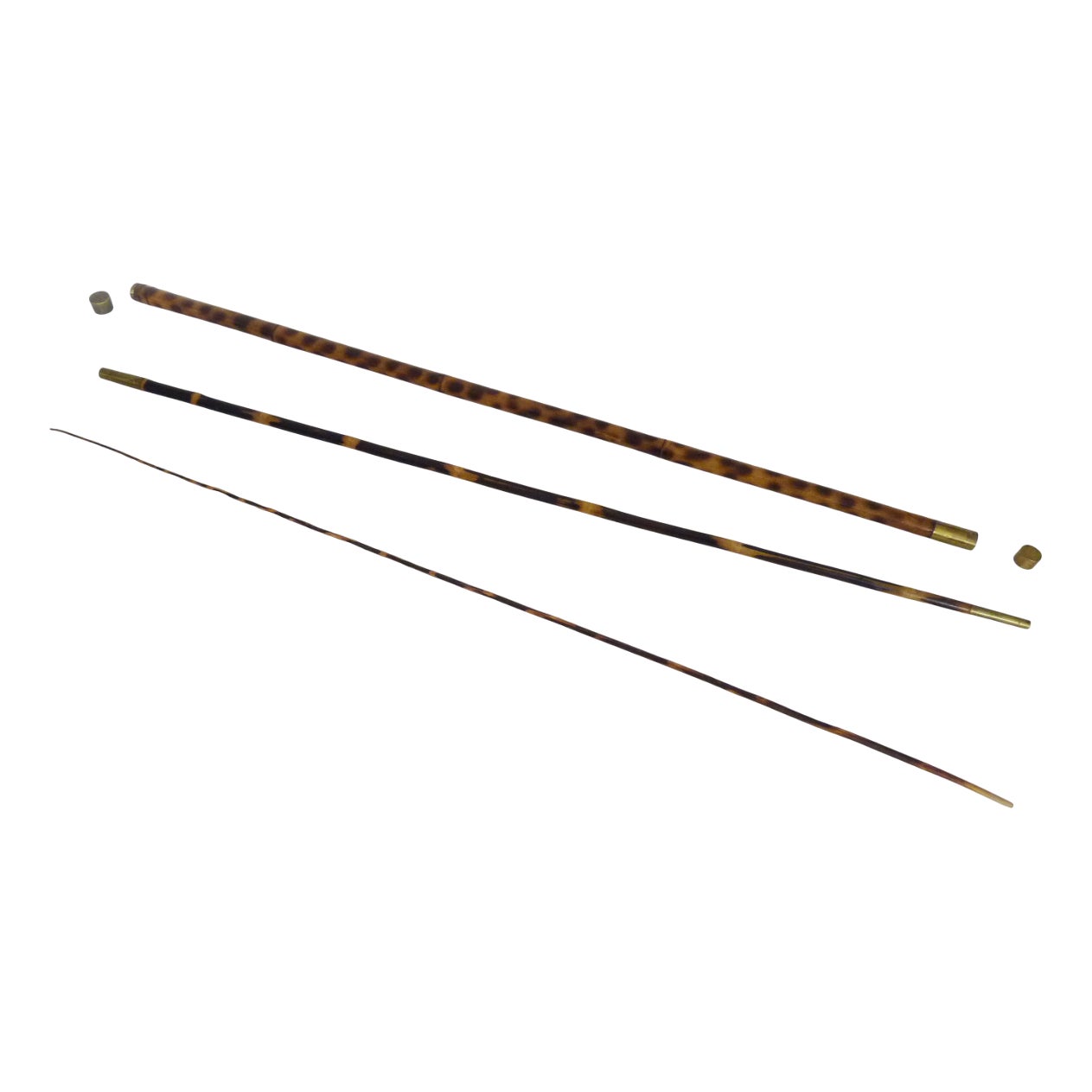 Walking Stick with Bamboo Fishing Rod System, 1890s | Chairish