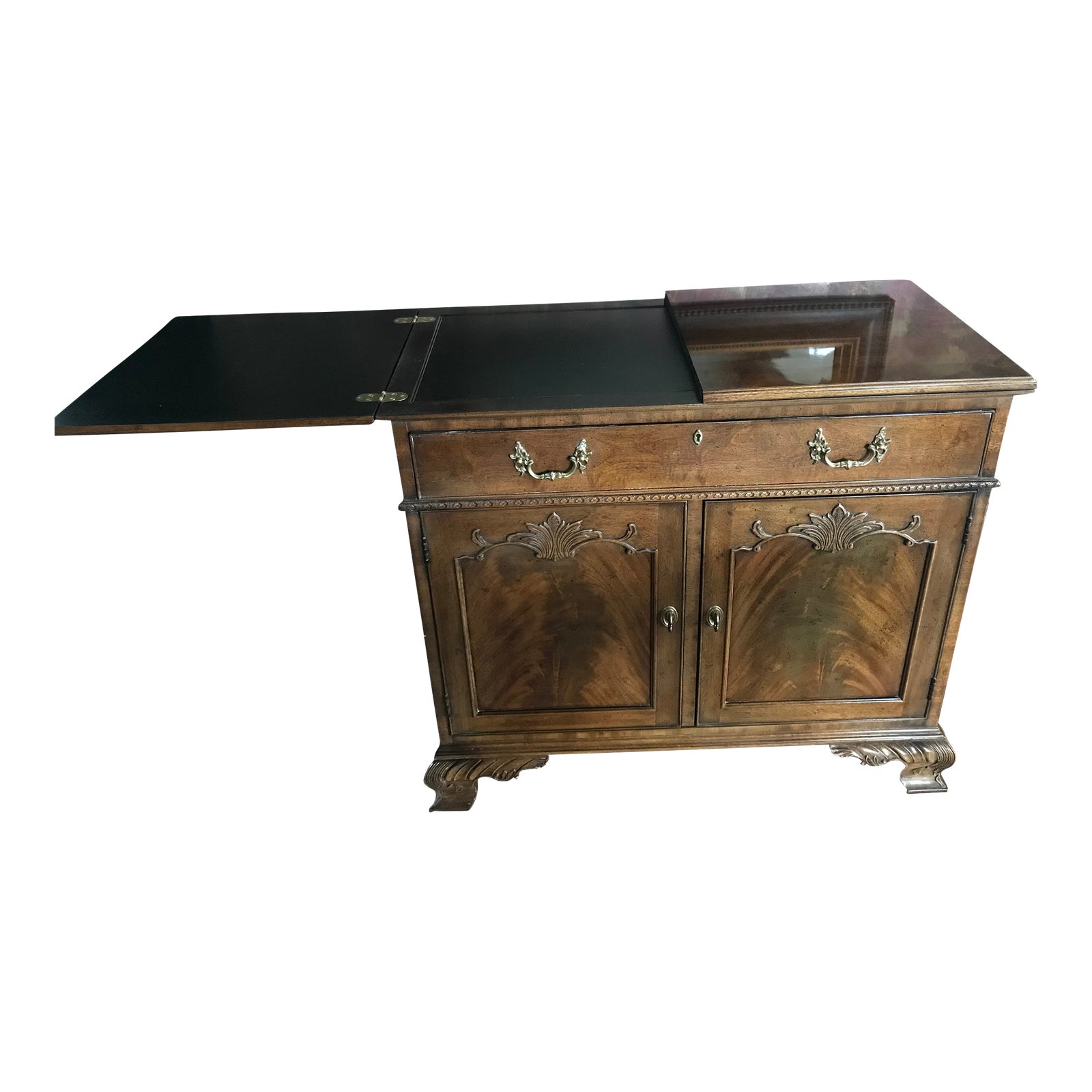 1990s Henredon Rittenhouse ChippendaleSetver Server | Chairish
